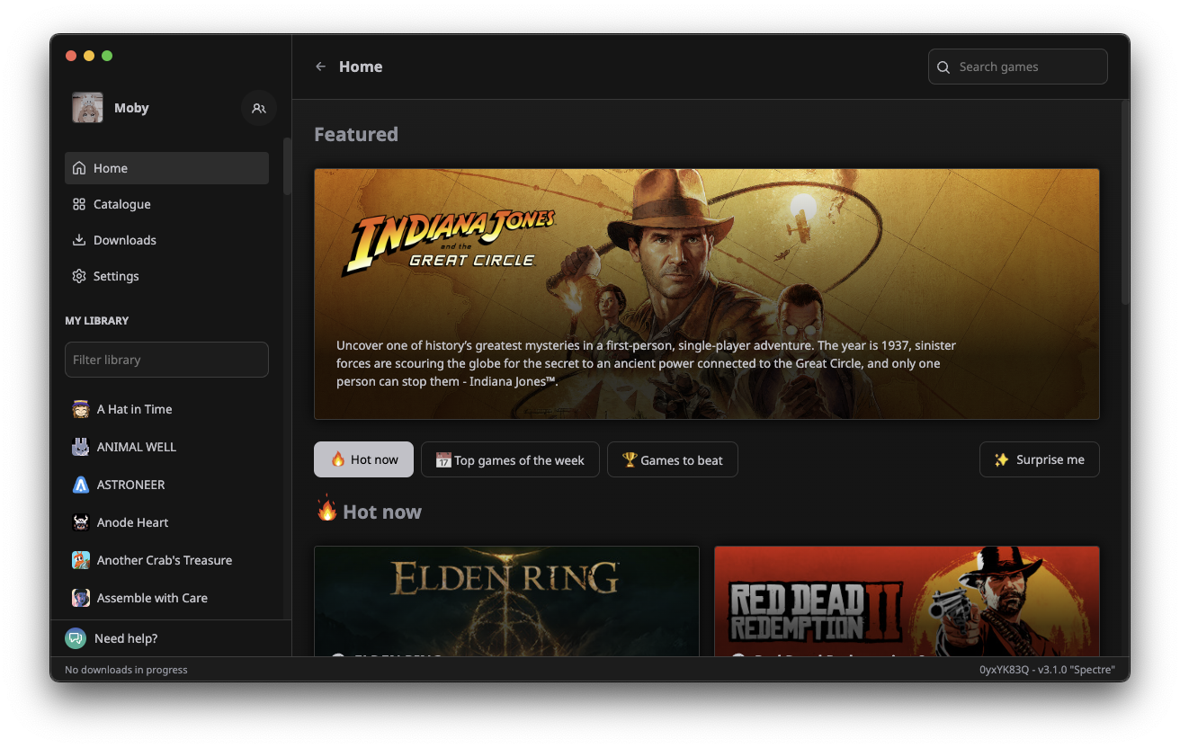 Nimbus - The Definitive Game Launcher